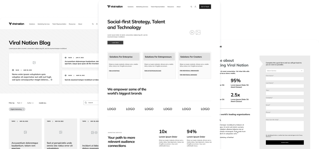 Viral Nation Rebrand | Designed by Austin